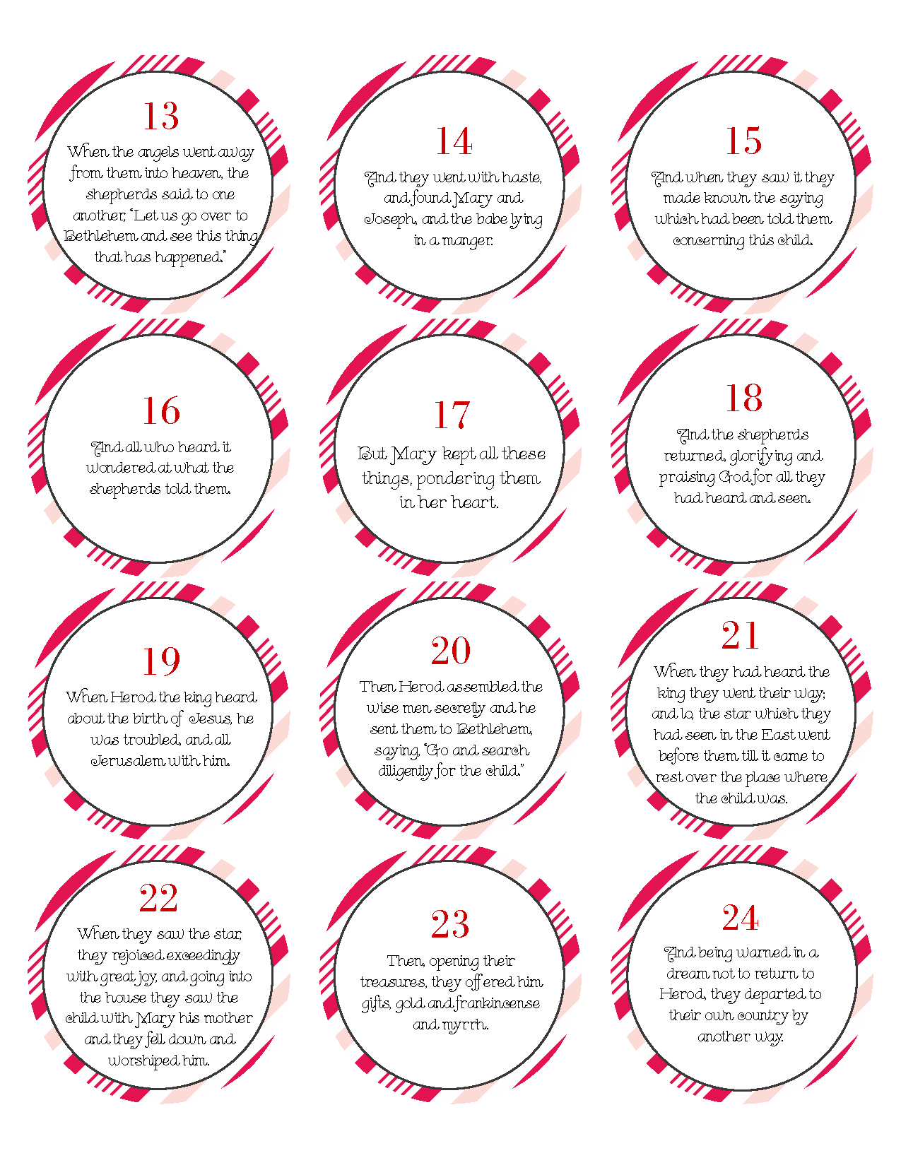 Free Printable Religious Advent Calendar Calendar Printables Free 