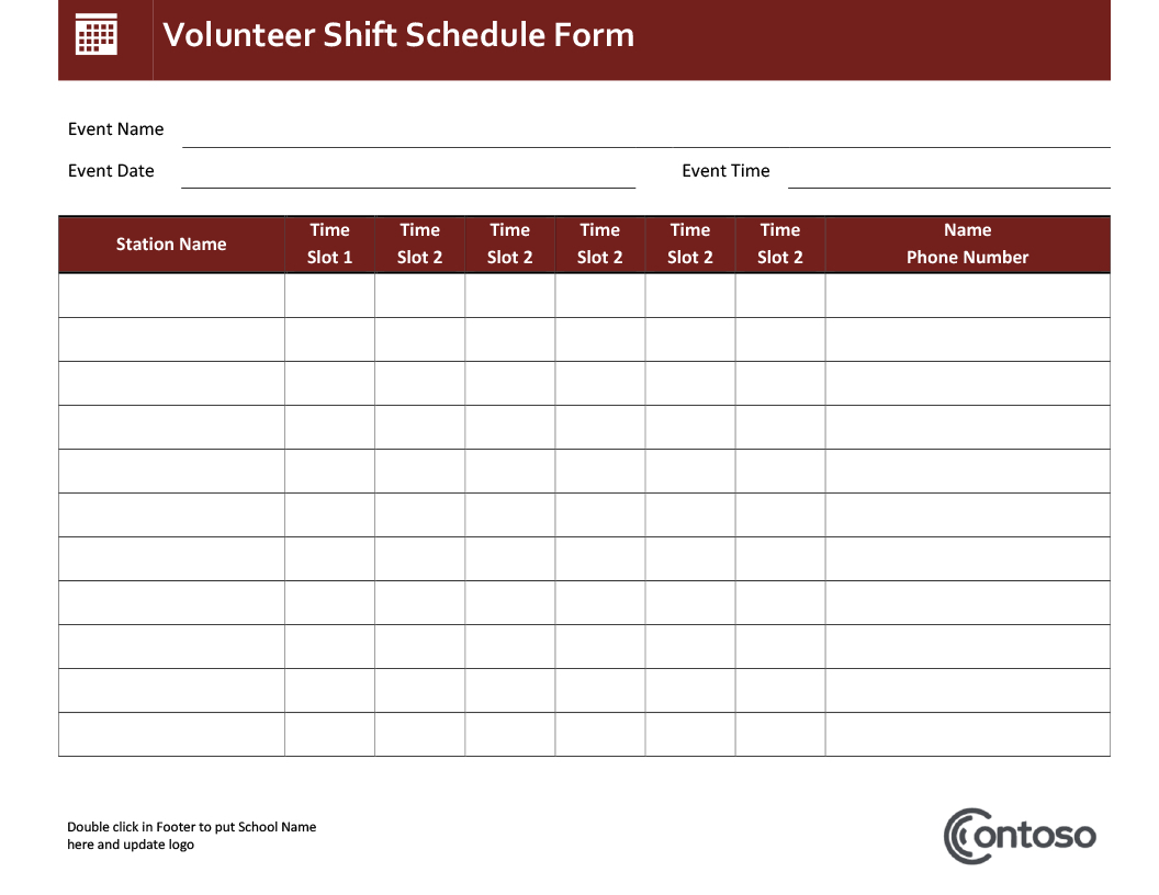 Yearly Events Calendar Template Calendar Printables Free Templates